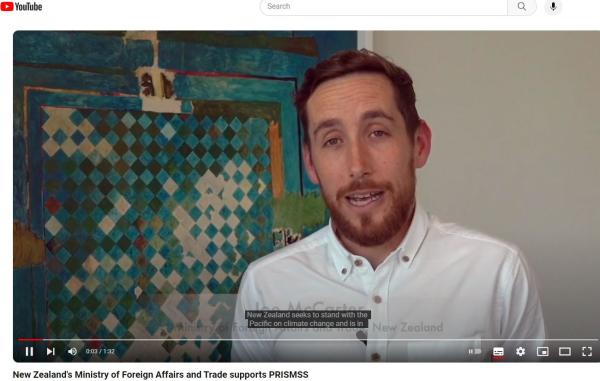 New Zealand's Ministry of Foreign Affairs and Trade supports PRISMSS ...